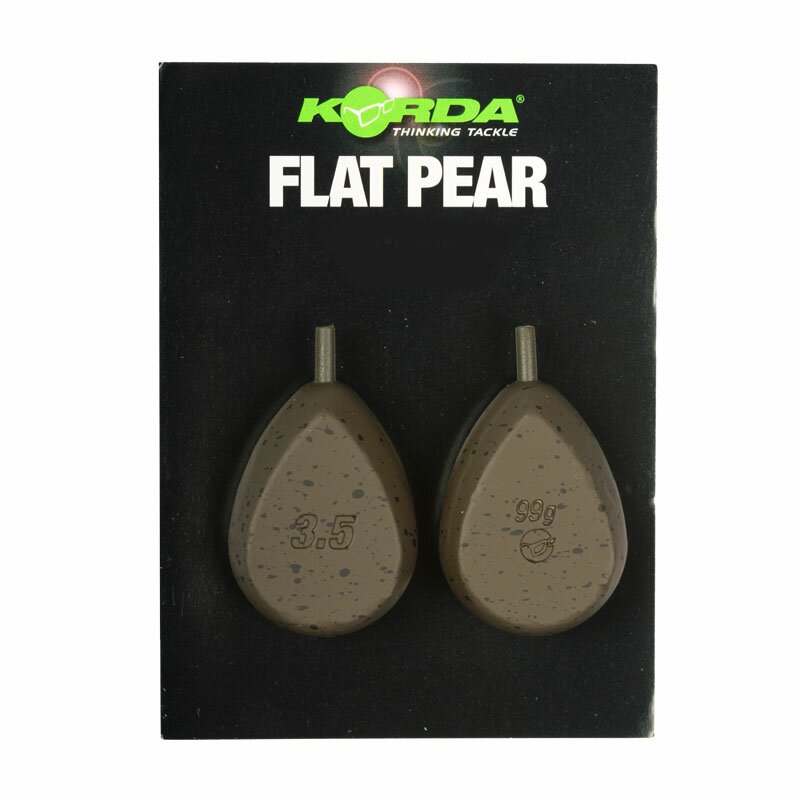 Korda Flat Pear Inline Leads