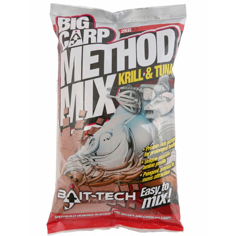 Bait Tech Big Carp Method Mix Krill & Tuna