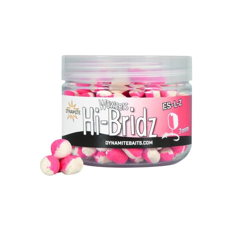 Dynamite Baits Wowsers Hi-Bridz Wafters ES-L-Z Pink White