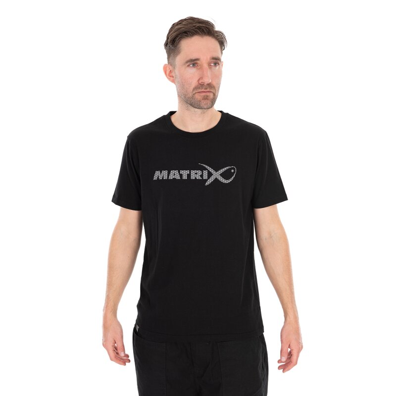 Matrix Large Fade T-Shirt Black/Grey